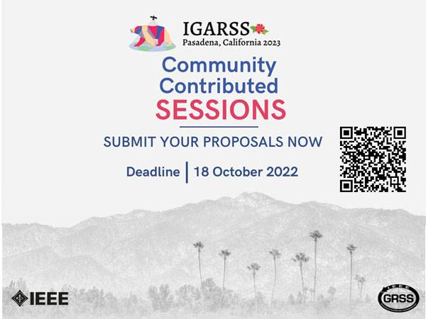 IGARSS 2023: Call for Community Session Proposals - GRSS-IEEE