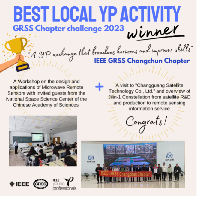 Best Local YP Chapter Activity 2023 - GRSS-IEEE