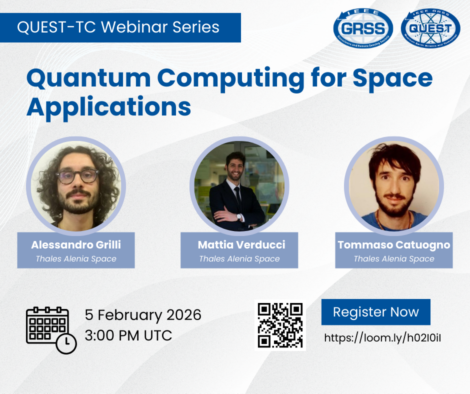 Quantum Computing for Space Applications - GRSS-IEEE